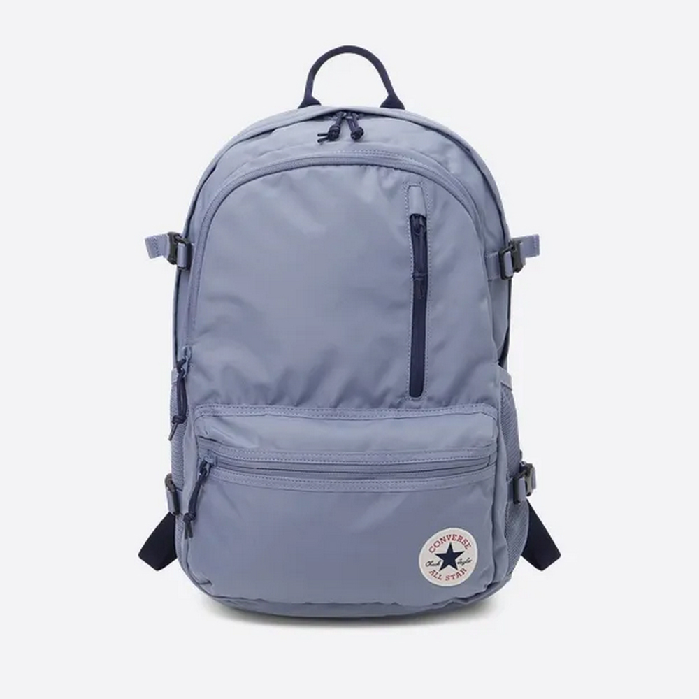 【CONVERSE】STRAIGHT EDGE BACKPACK 後背包 男包 女包 藍色_10021138-A12 - PChome 24h購物