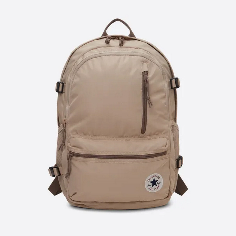 【CONVERSE】STRAIGHT EDGE BACKPACK 後背包 男包 女包 卡其棕_10021138-A13 - PChome 24h購物