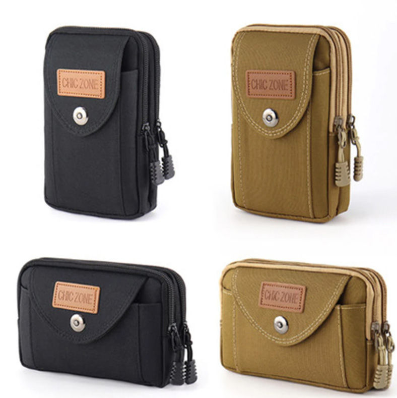 【CHIC ZONE】6.5寸多功能男士手機腰包戰術包（手機包/工作腰包） - PChome 24h購物