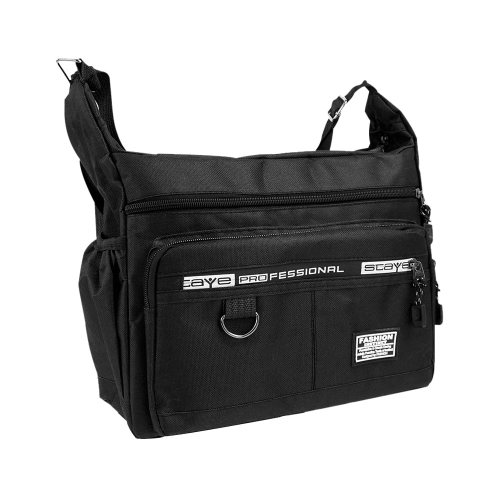 630-TB005B 多功能斜肩包 黑色 - PChome 24h購物