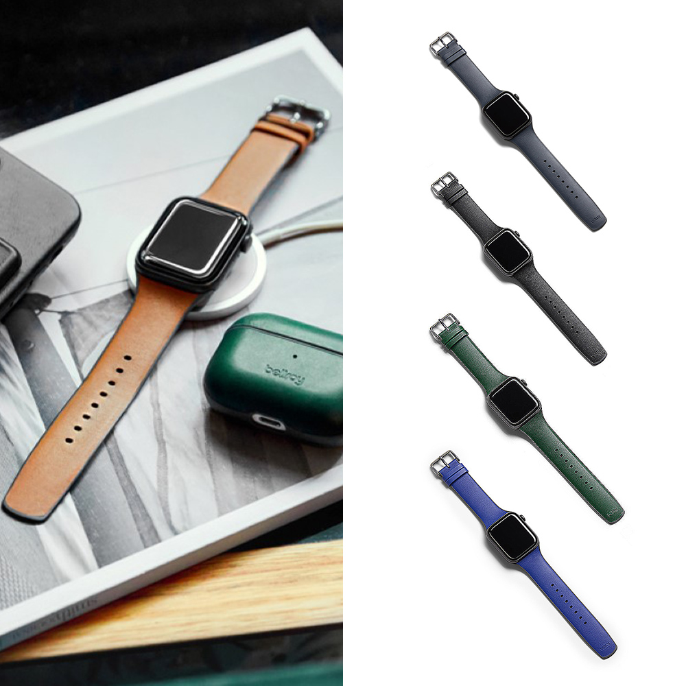澳洲 Bellroy | Apple Watch Strap 專用光華皮革錶帶 原廠三年保固 - PChome 24h購物