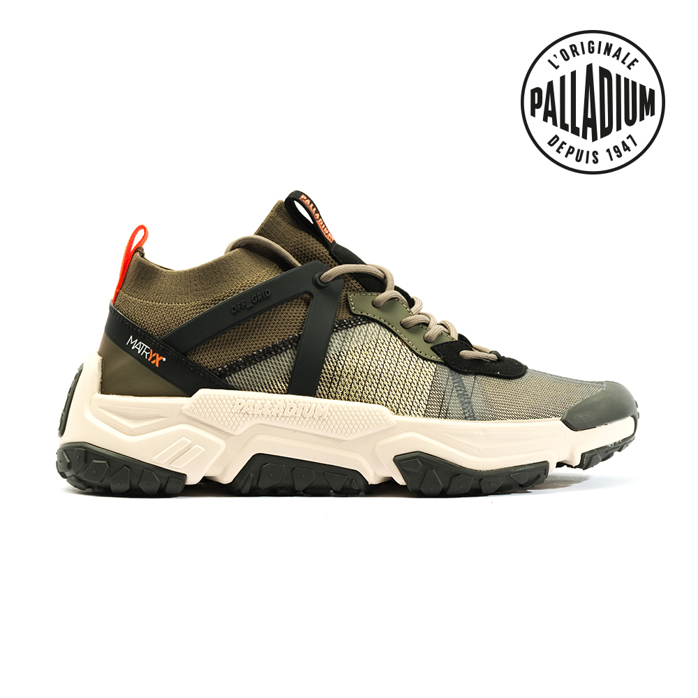 PALLADIUM OFF-GRID LO MATRYX科技纖維低筒輪胎潮鞋-中性-綠 - PChome 24h購物
