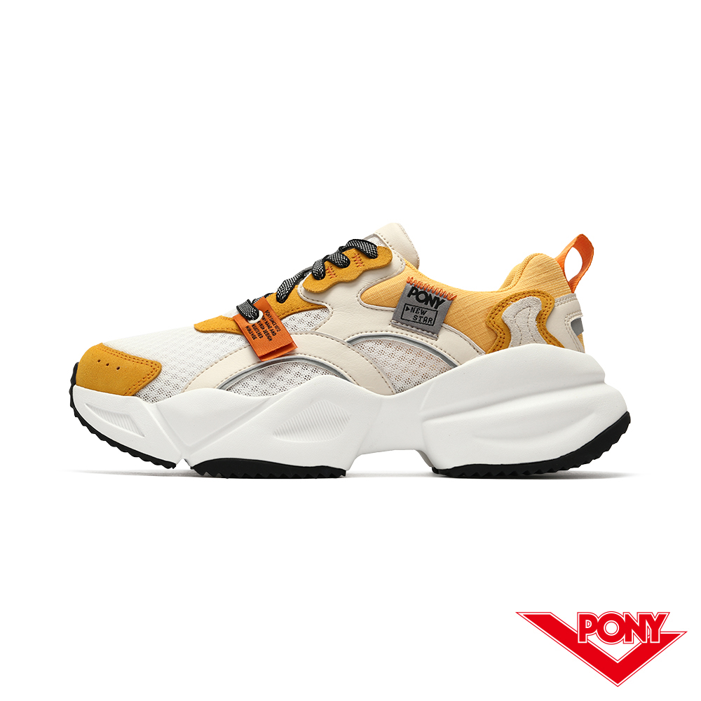 【PONY】NS501潮流慢跑鞋 時尚風 - 女鞋 男鞋-活力橘 - PChome 24h購物