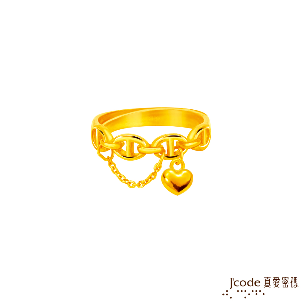 J’code真愛密碼金飾 豬你一直相戀黃金戒指 - PChome 24h購物
