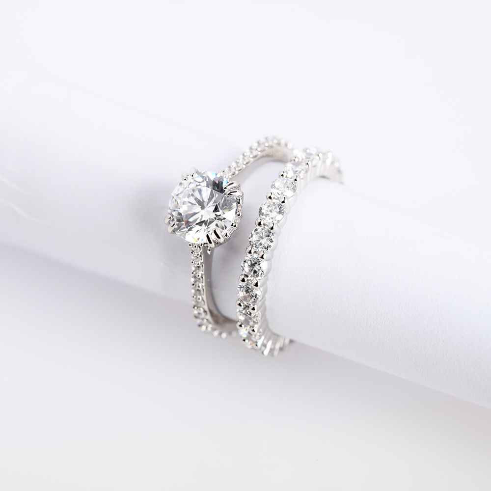 SWAROVSKI 施華洛世奇 Constella 套裝戒指(兩個一組) 5649216 - PChome 24h購物