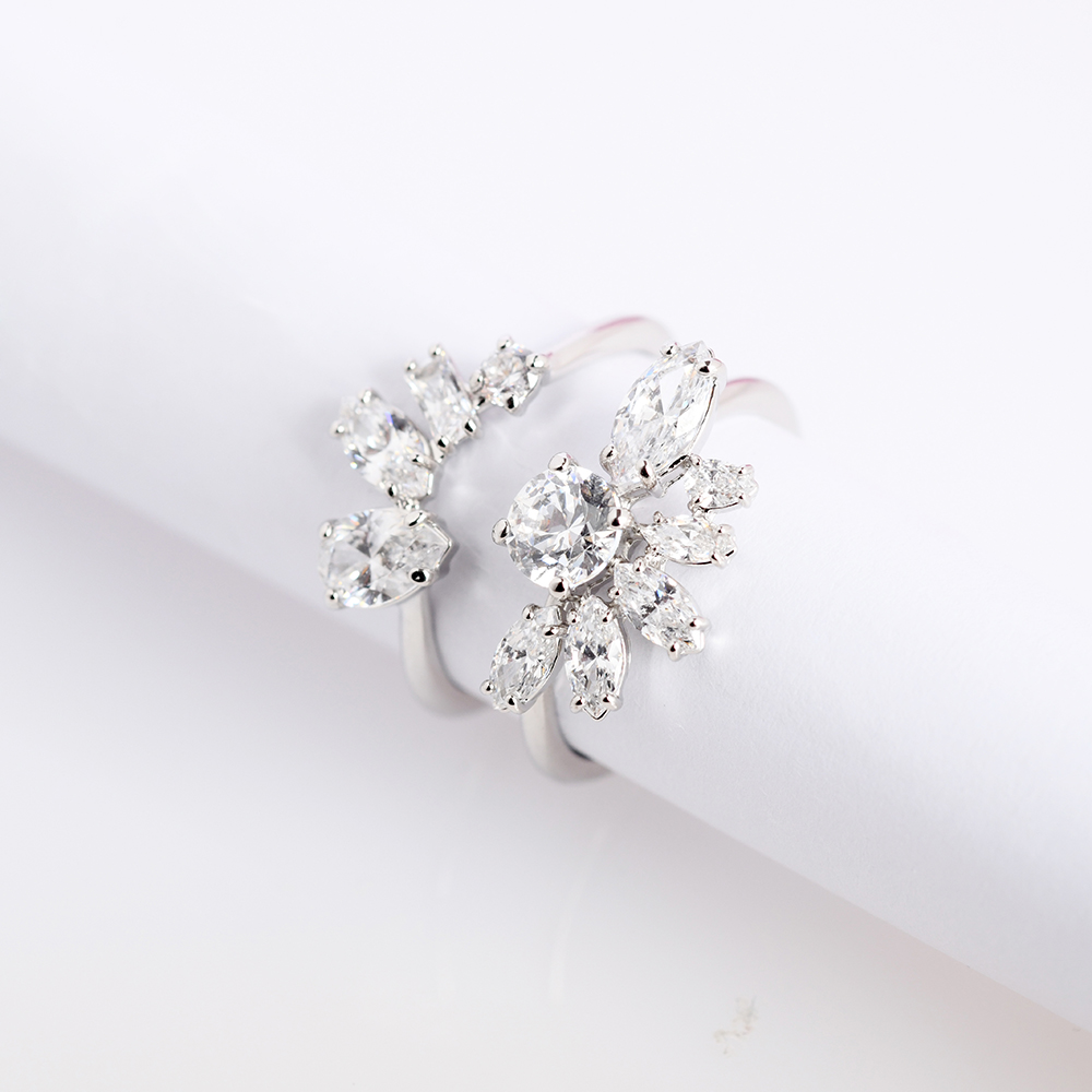 SWAROVSKI 施華洛世奇 Gema 個性戒指(兩個一組) 5644662 - PChome 24h購物