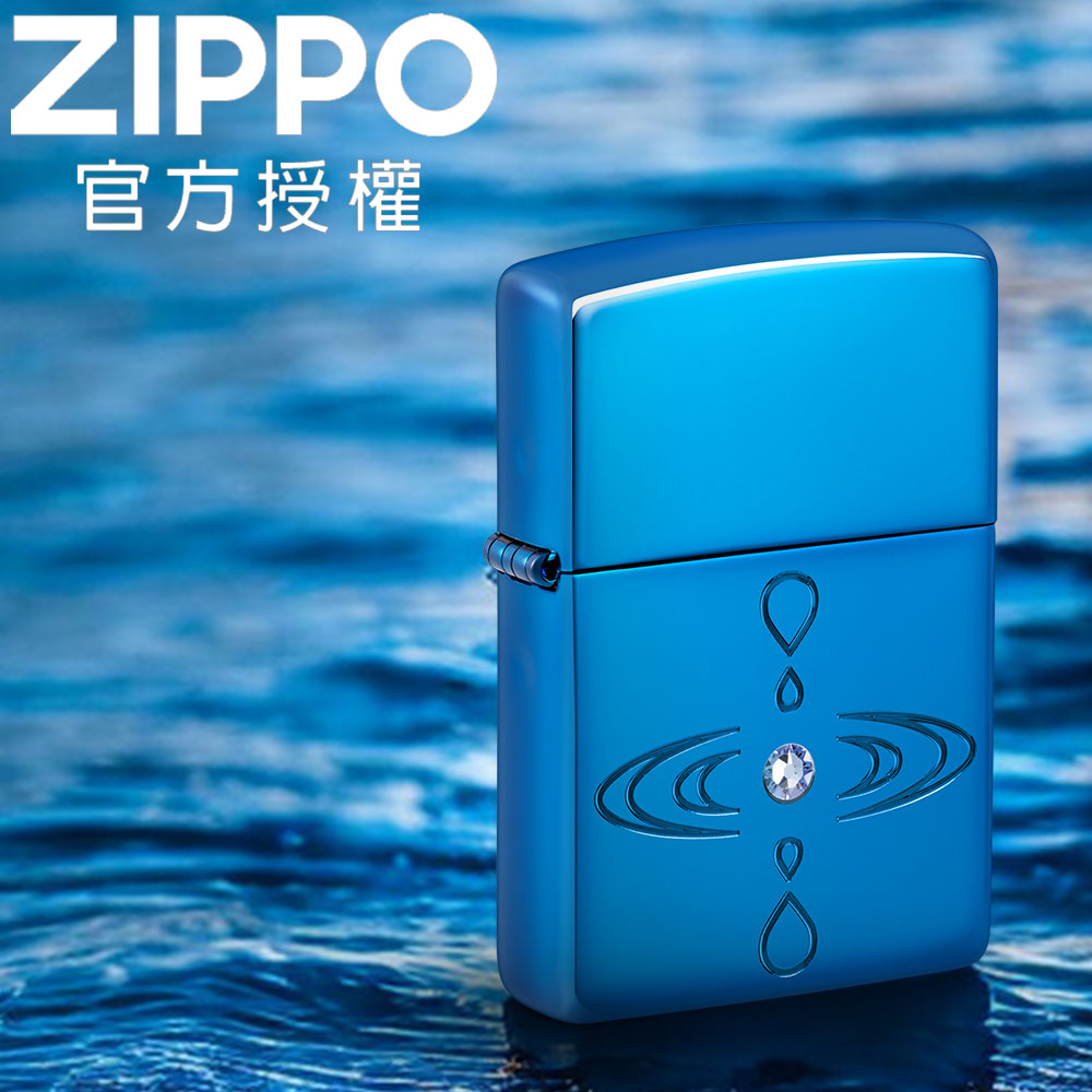 ZIPPO Simple Design(ripples of a water drop) 水滴漣漪防風打火機 - PChome 24h購物