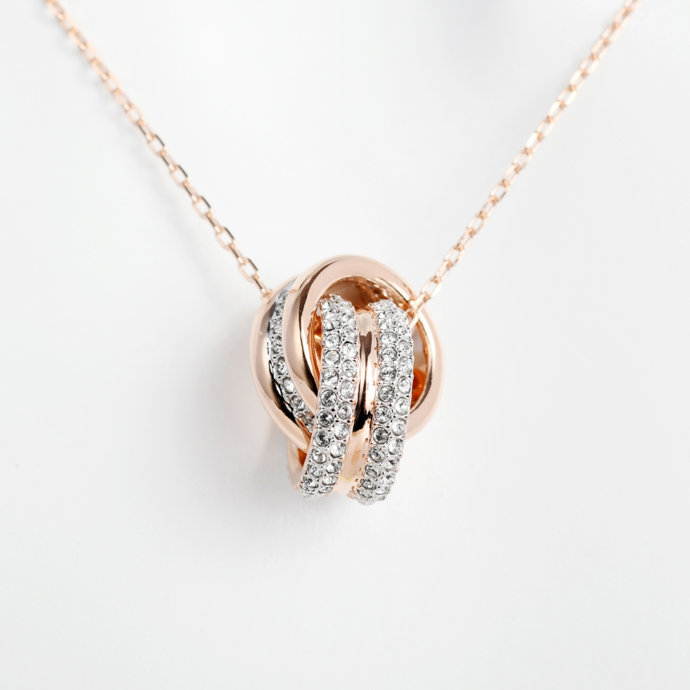 SWAROVSKI 施華洛世奇 Further 鏈墜 項鍊 密鑲 5240525 - PChome 24h購物