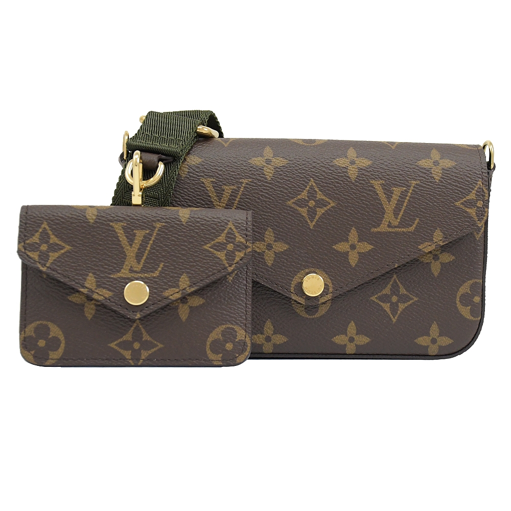Louis Vuitton LV M80091 Félicie Strap & Go 經典花紋迷你二合一斜背包 - PChome 24h購物
