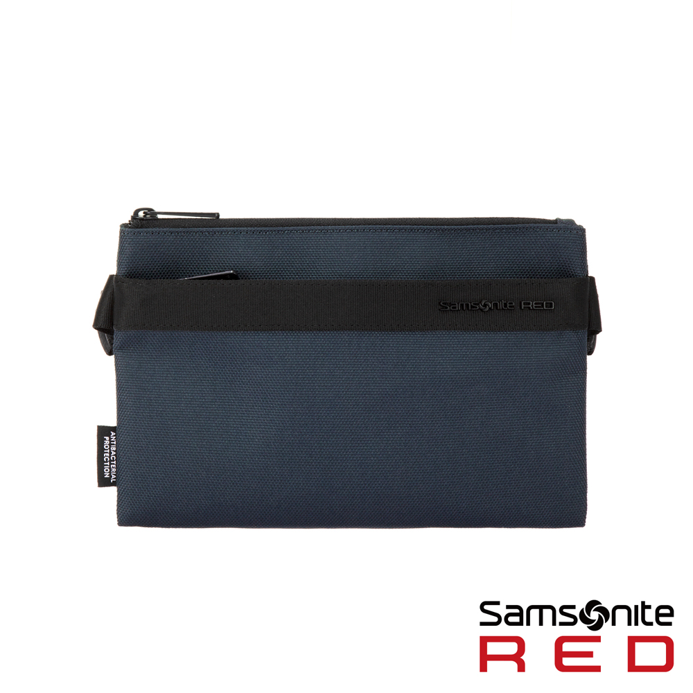 Samsonite RED TRAVEL ACC. 抗菌極簡率性斜跨包(海軍藍) - PChome 24h購物
