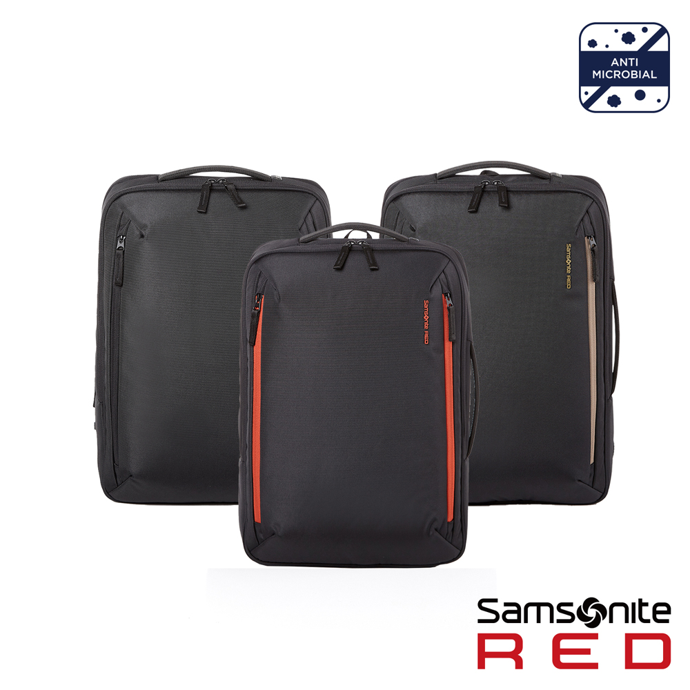 Samsonite RED DOMANN 休閒可擴充抗菌筆電後背包15.6吋(多色可選) - PChome 24h購物