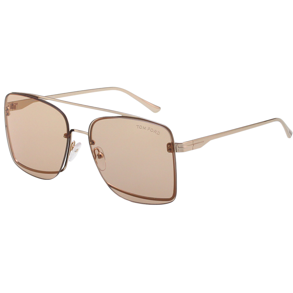 TOM FORD 淺色鏡片 太陽眼鏡(金色)TF655 - PChome 24h購物