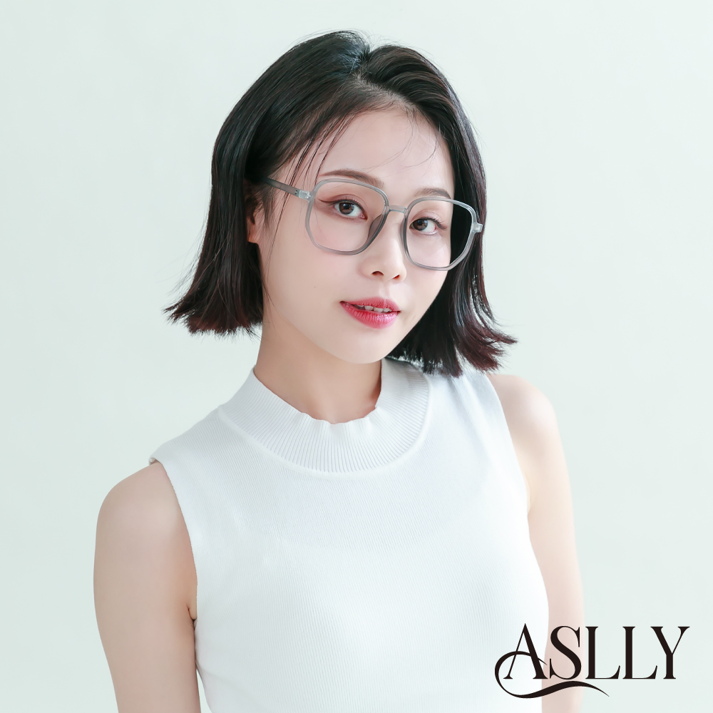 【ASLLY】月夜霧霾藍大方框眼鏡 - PChome 24h購物