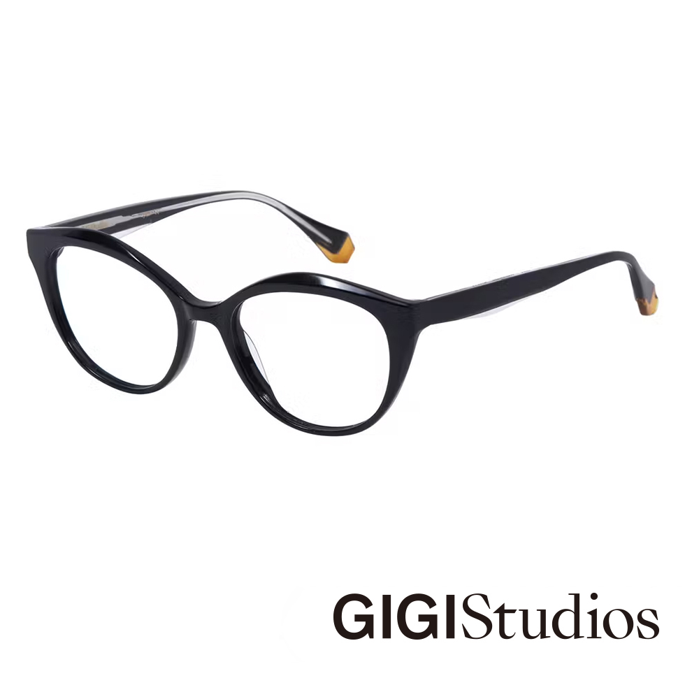 【GIGI Studios】流線型上緣貓眼光學眼鏡(黑 - EDNA-6712/1) - PChome 24h購物