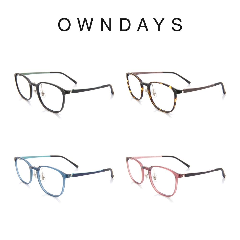 OWNDAYS AIR Ultem 高彈輕盈系列光學眼鏡 (AU2091T-1A) - PChome 24h購物