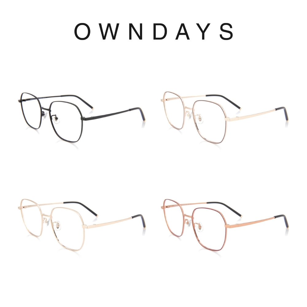 OWNDAYS +NICHE系列 文青金屬款光學眼鏡 (NC3020N-1A) - PChome 24h購物