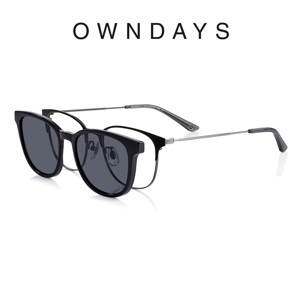 OWNDAYS SNAP系列磁吸式兩用光學偏光墨片鏡框(SNP1022X-4S C2) - PChome 24h購物