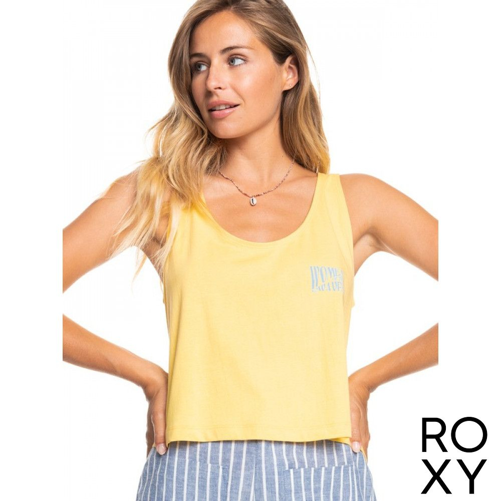 【ROXY】SURFING DAY 背心 黃色 - PChome 24h購物