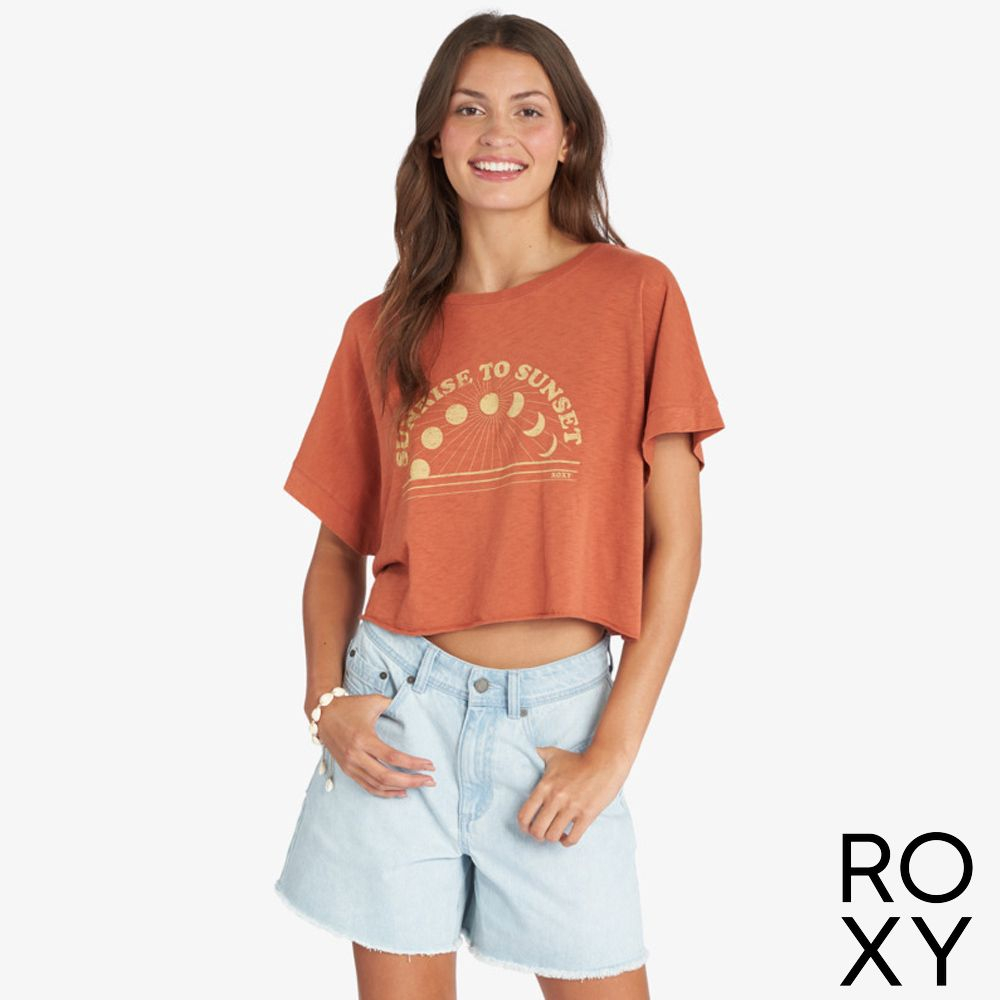 【ROXY】SUNRISE TO SUNSET DSTF T恤 咖啡色 - PChome 24h購物
