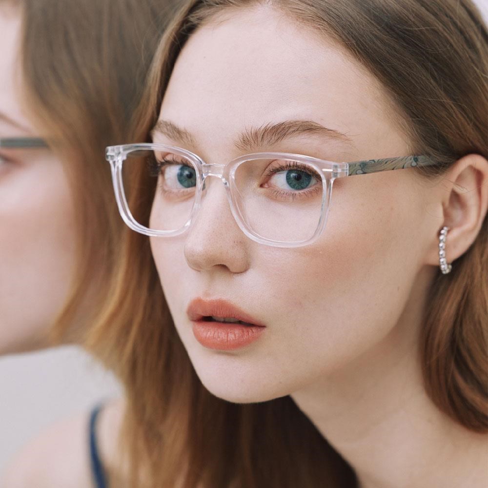 Wellington Frame 成人 威靈頓框型 濾藍光眼鏡 - 木系列 松木 : Pine - PChome 24h購物