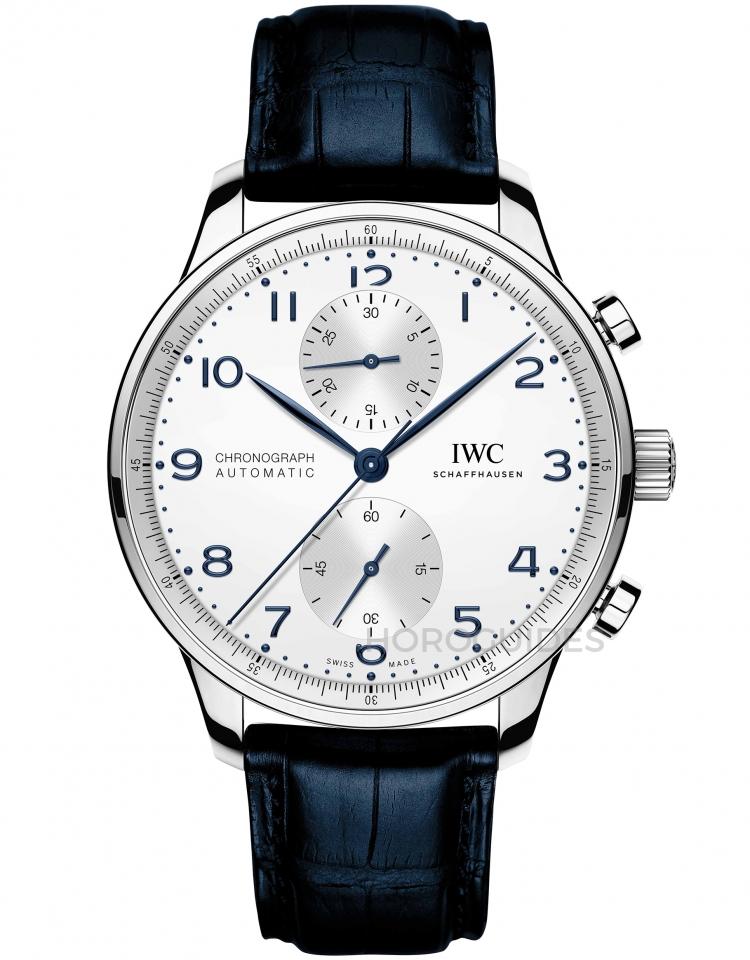 IWC 萬國IW371605 葡萄牙計時系列 白面藍針-41MM - PChome 24h購物