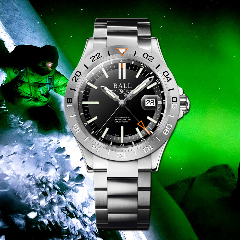 BALL 波爾錶 Engineer III Outlier 工程師GMT士天文台認證機械錶-DG9000B-S1C-BK - PChome 24h購物