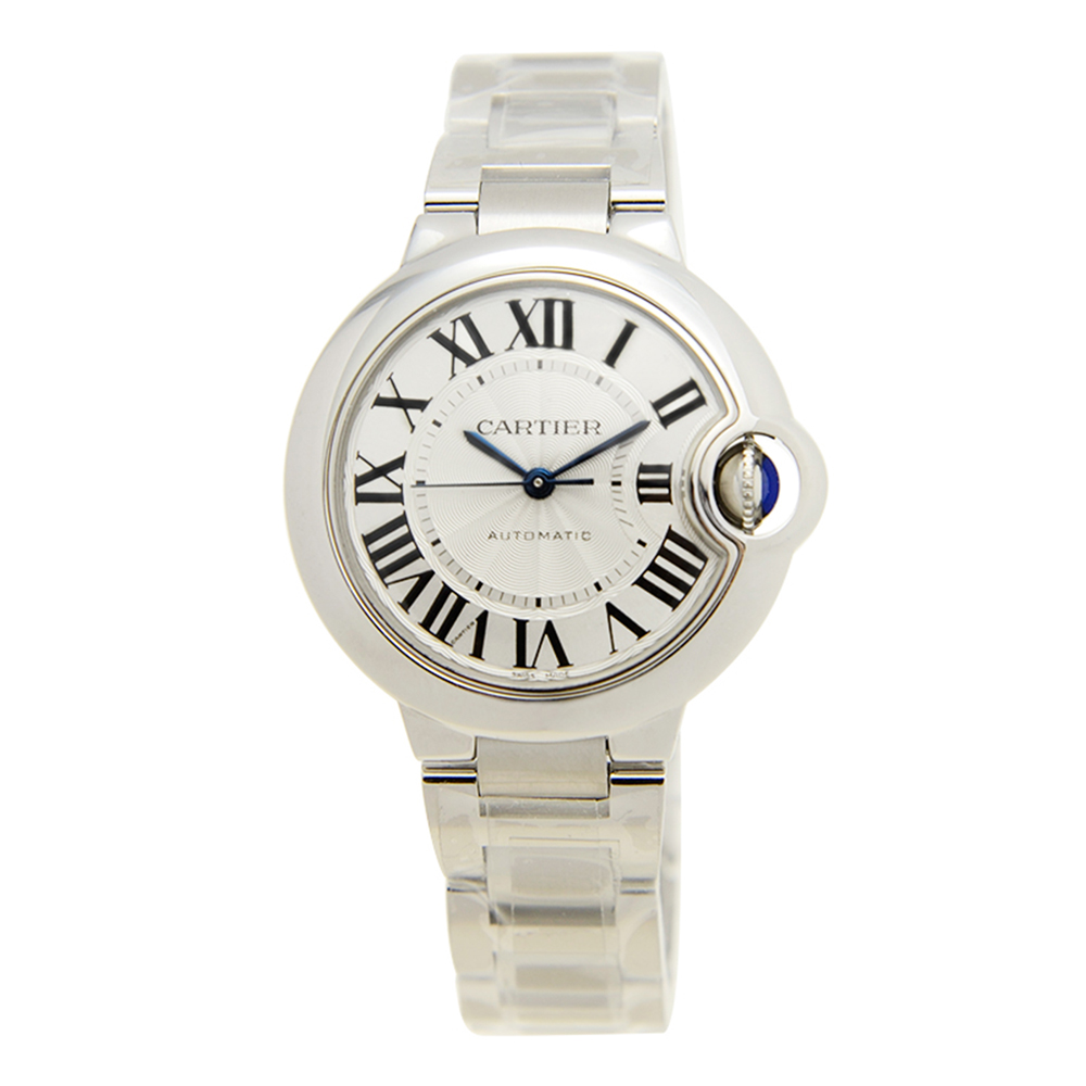 CARTIER 卡地亞 Ballon Bleu WSBB0044 經典羅馬時標機械鍊帶款x33mm - PChome 24h購物