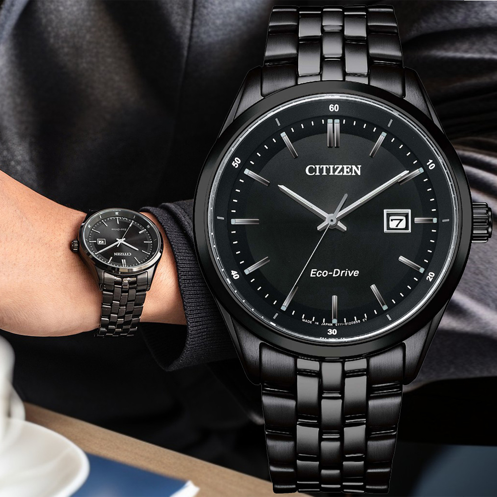 CITIZEN星辰 GENTS系列 光動能時尚腕錶 41mm/BM7565-80E - PChome 24h購物