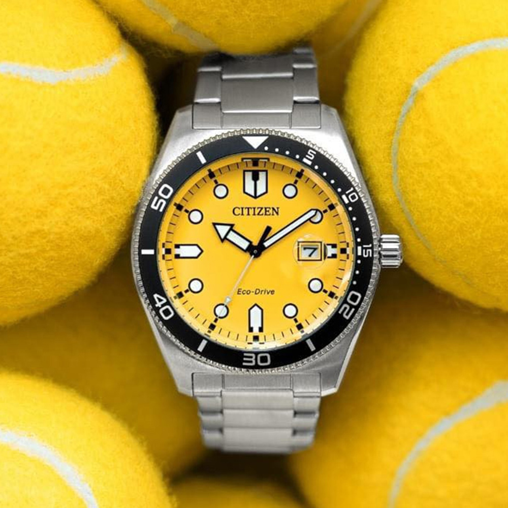 Citizen 星辰 GENT’S AW1760-81Z 日本機芯 光動能 日期顯示 現代 時尚 石英 水鬼 男士 手錶 腕錶 ...