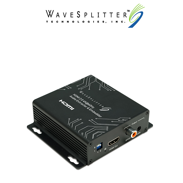 WAVESPLITTER 威世波 HDMI 2.0 4K@60Hz 音源分離 / 嵌入轉換器 (WST-PCV001) - PChome 24h購物