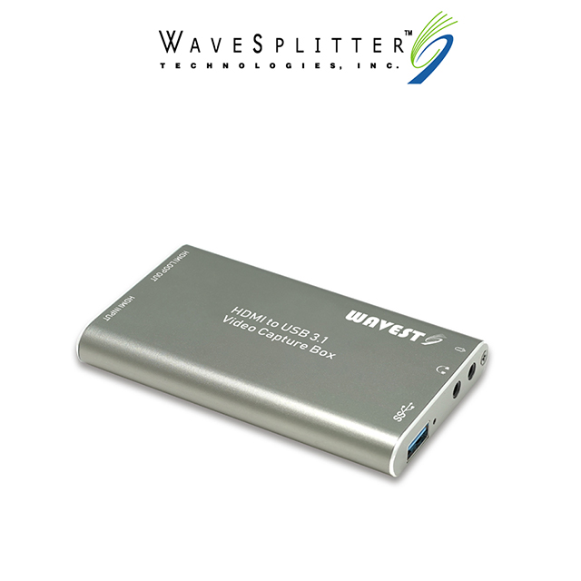WAVESPLITTER 威世波 HDMI to USB 3.1 影音擷取器 (WST-UOT001) - PChome 24h購物