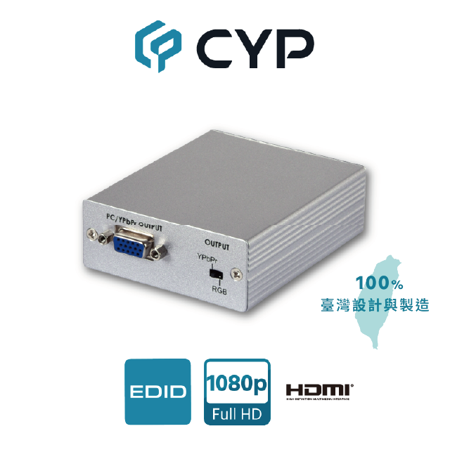 CYP西柏-DVI轉VGA轉換器(CP-1262DI) - PChome 24h購物