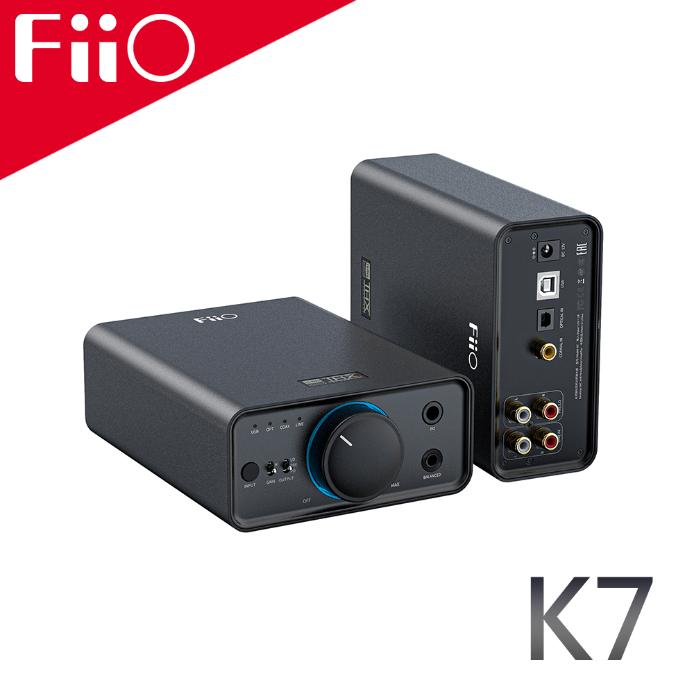 FiiO K7 桌上型耳機功率擴大機 - PChome 24h購物