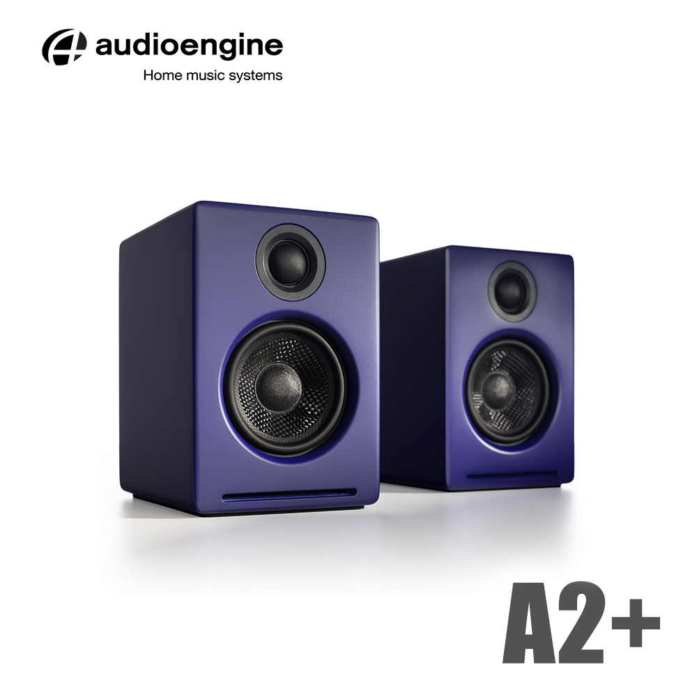 Audioengine A2+ wireless主動式立體聲藍牙書架喇叭-藍 - PChome 24h購物