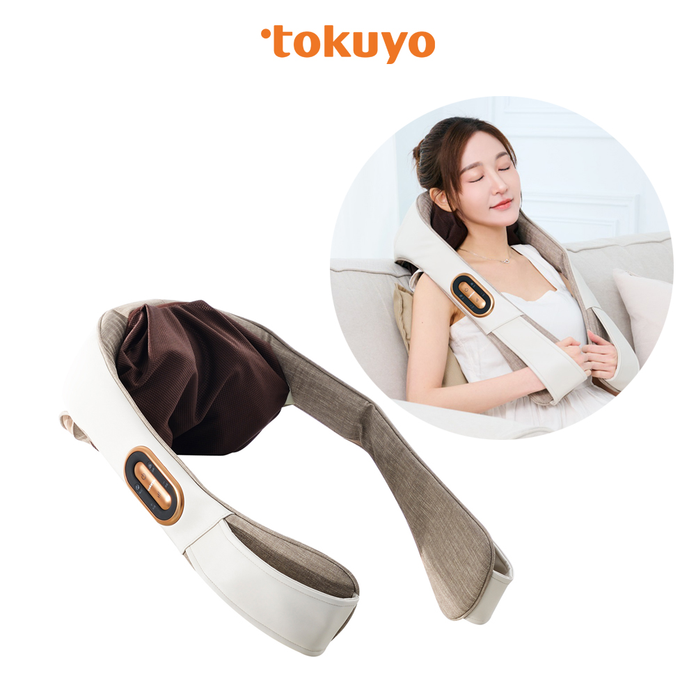tokuyo 無線肩頸鬆按摩器 TH-537(無線抓捏揉/可按斜方肌) - PChome 24h購物