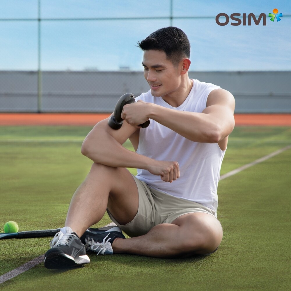 OSIM X-Sports冷暖筋膜槍 OS-2220 石墨灰(筋膜槍/按摩槍/震動按摩) - PChome 24h購物