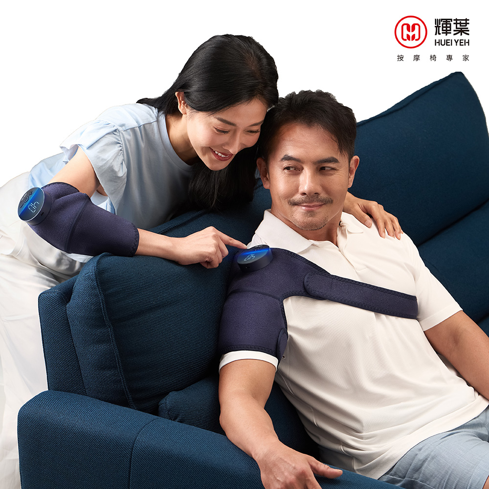 震關健 KNEEBUZZ(多功能石墨烯熱感按摩器)1入 關節 /膝蓋/按摩 HY-762-BU - PChome 24h購物