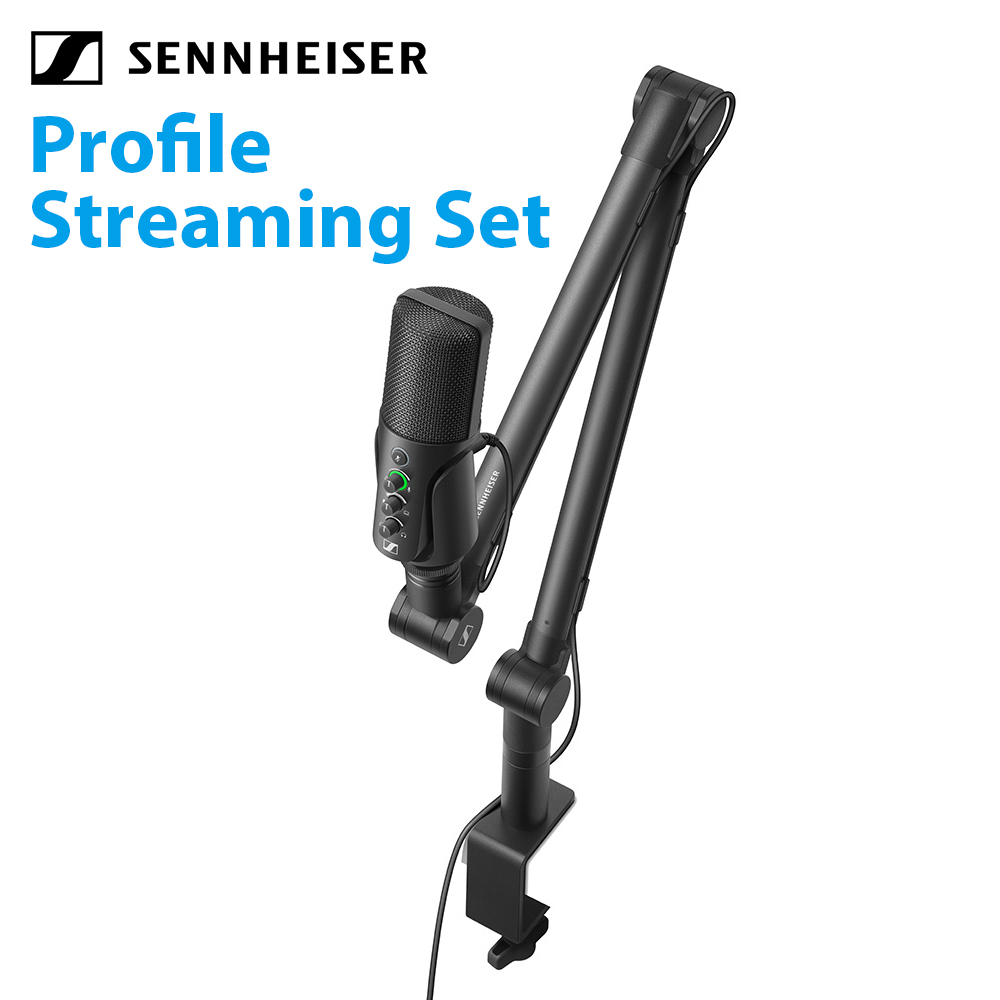 Sennheiser 森海塞爾 Profile Streaming Set 電容式麥克風直播套裝組 公司貨 - PChome 24h購物