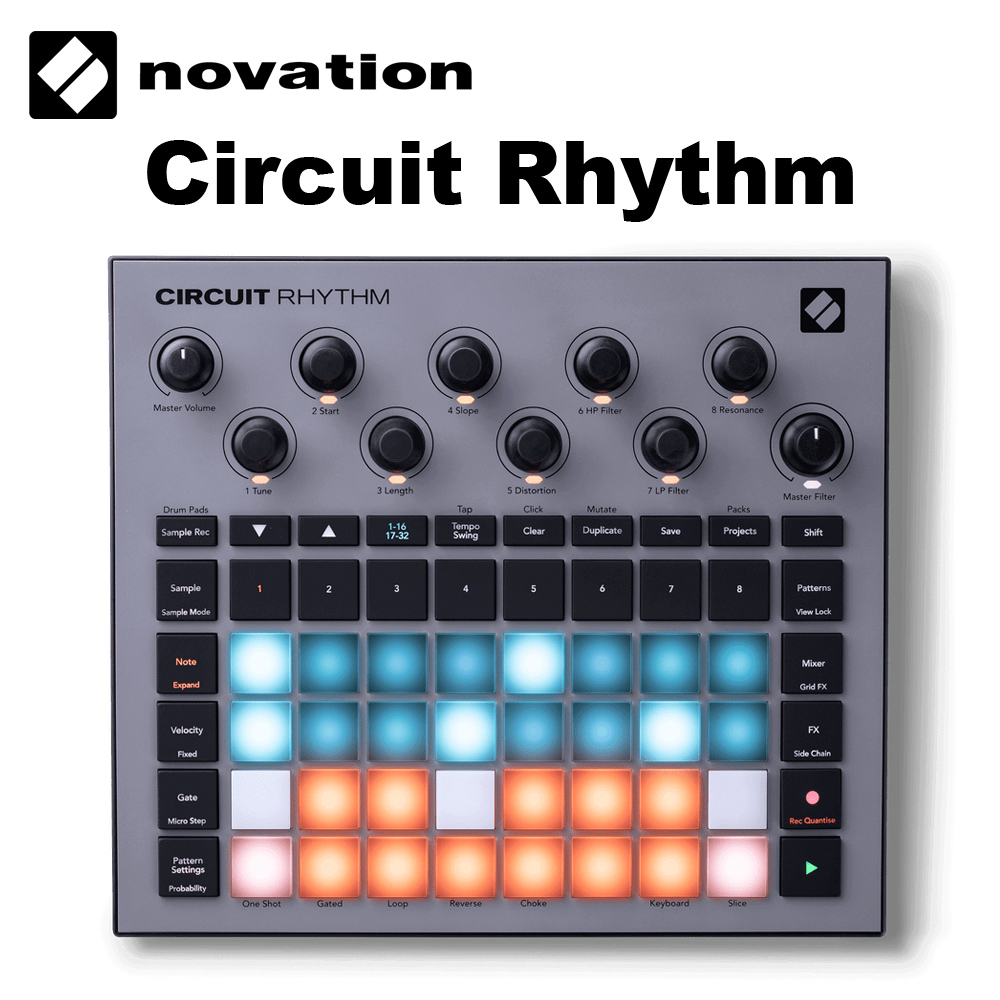 Novation Circuit Rhythm Sample 取樣機 公司貨 - PChome 24h購物