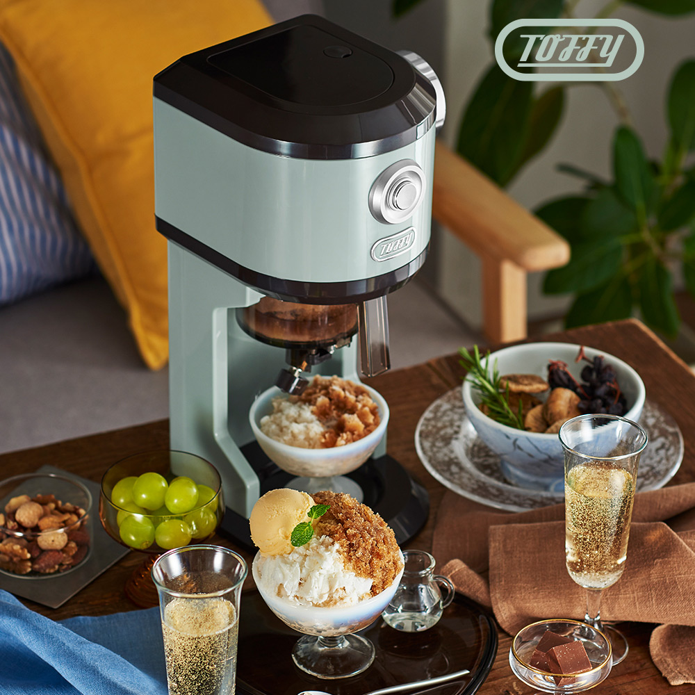 日本Toffy Classic復古電動刨冰機 K-IS12 蘋果綠 - PChome 24h購物