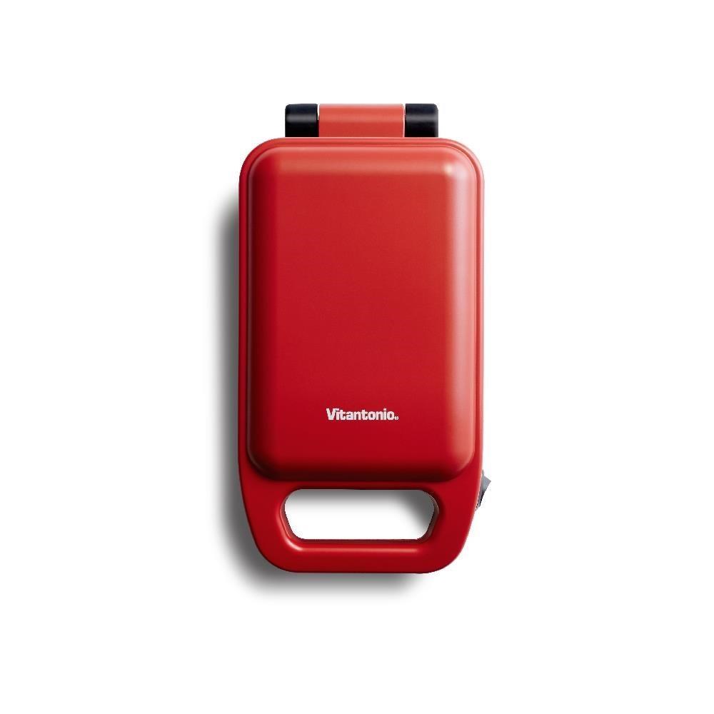 日本 Vitantonio 厚燒熱壓三明治機(番茄紅) VHS-10B - PChome 24h購物