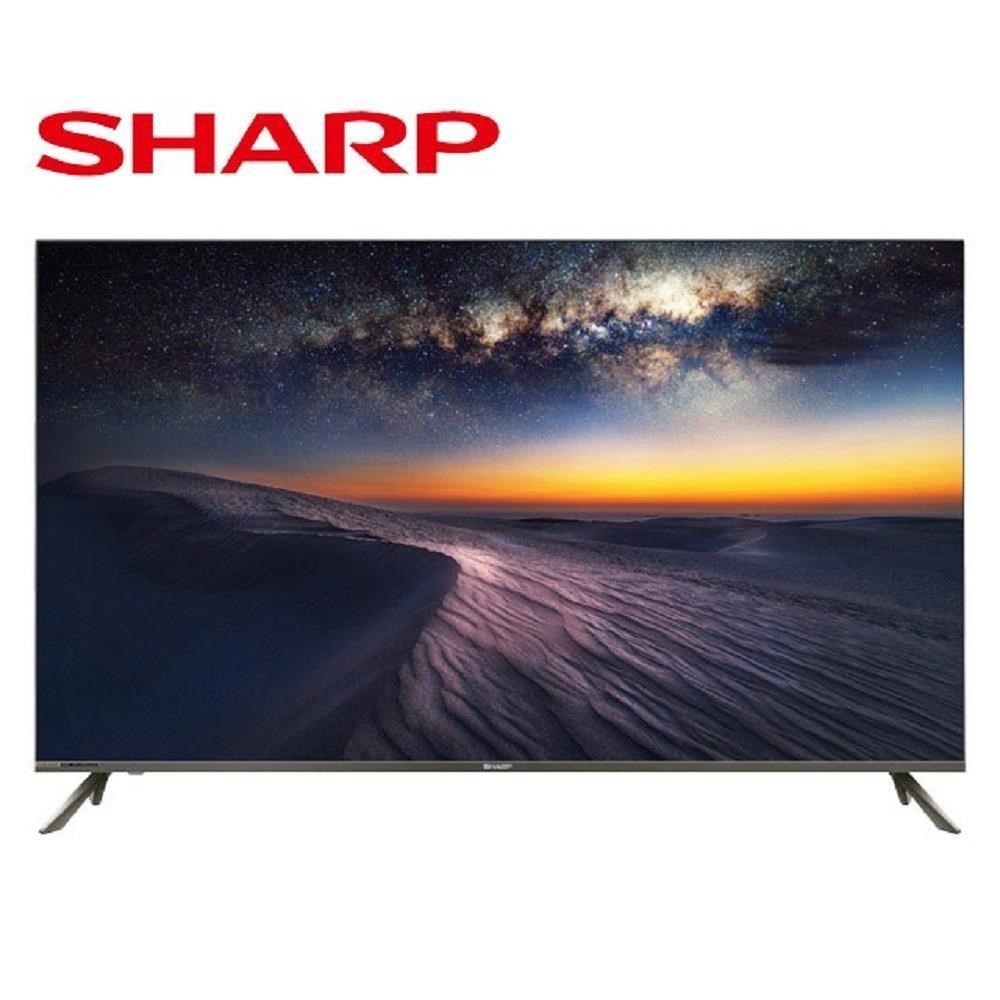 【SHARP 夏普】65吋4K UHD Android連網液晶顯示器 4T-C65DJ1T - PChome 24h購物