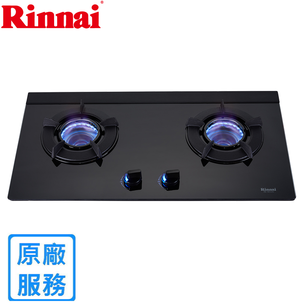 全國安裝)林內】RB-N212G 檯面式內焰玻璃雙口爐 - PChome 24h購物