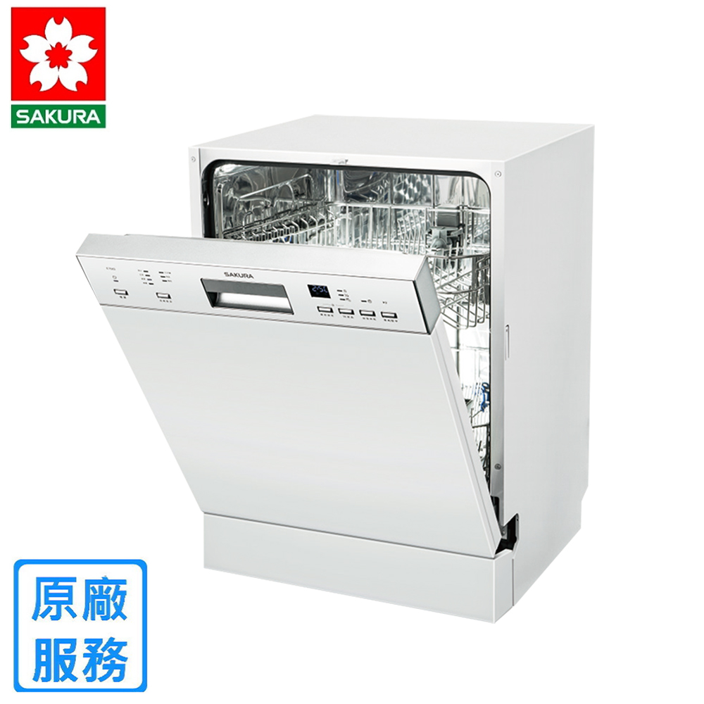 【SAKURA 櫻花】E7682 半嵌式洗碗機(容量12L) - PChome 24h購物