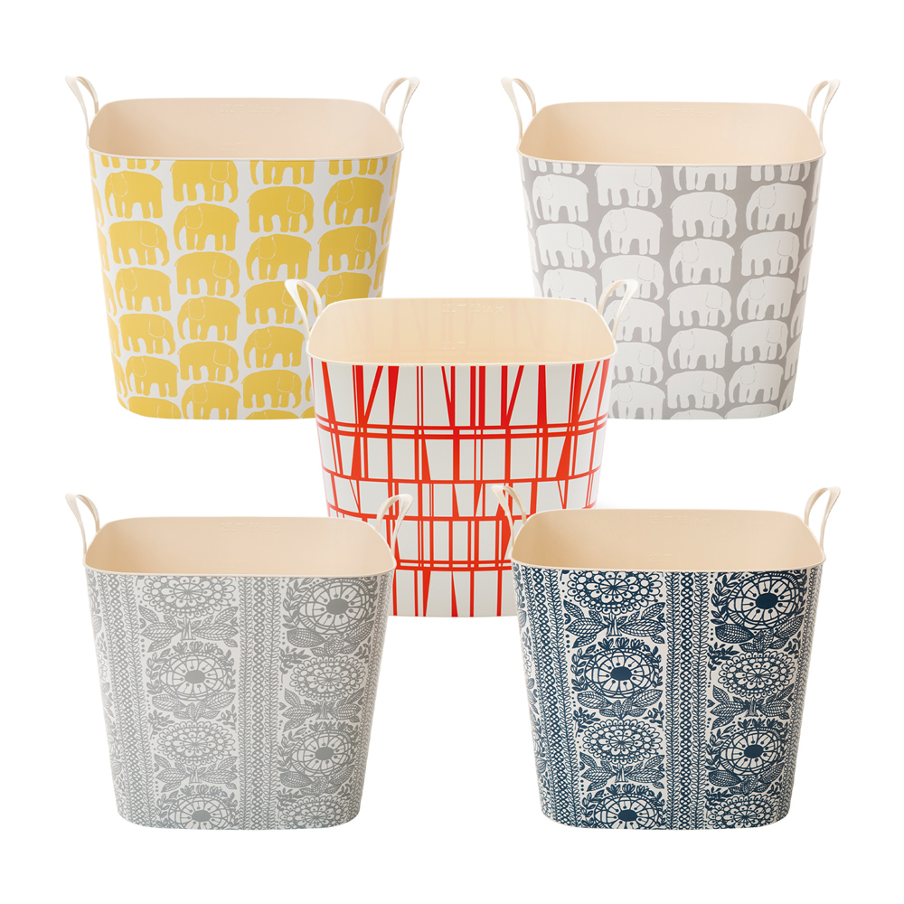 日本 Stacksto X Finlayson聯名花漾籃/M/25L/4款可選 - PChome 24h購物