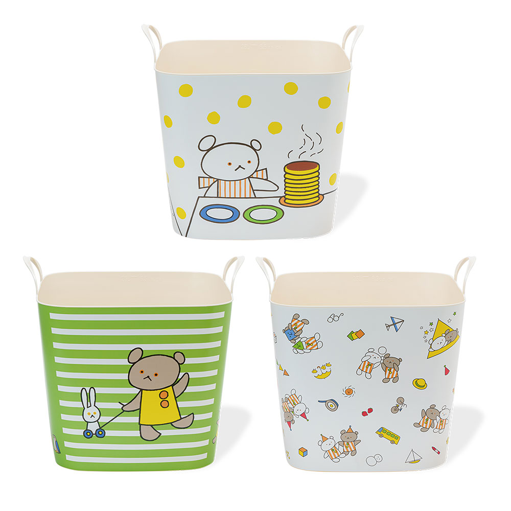 日本 Stacksto X Koguma chan聯名花漾籃/M/25L - PChome 24h購物