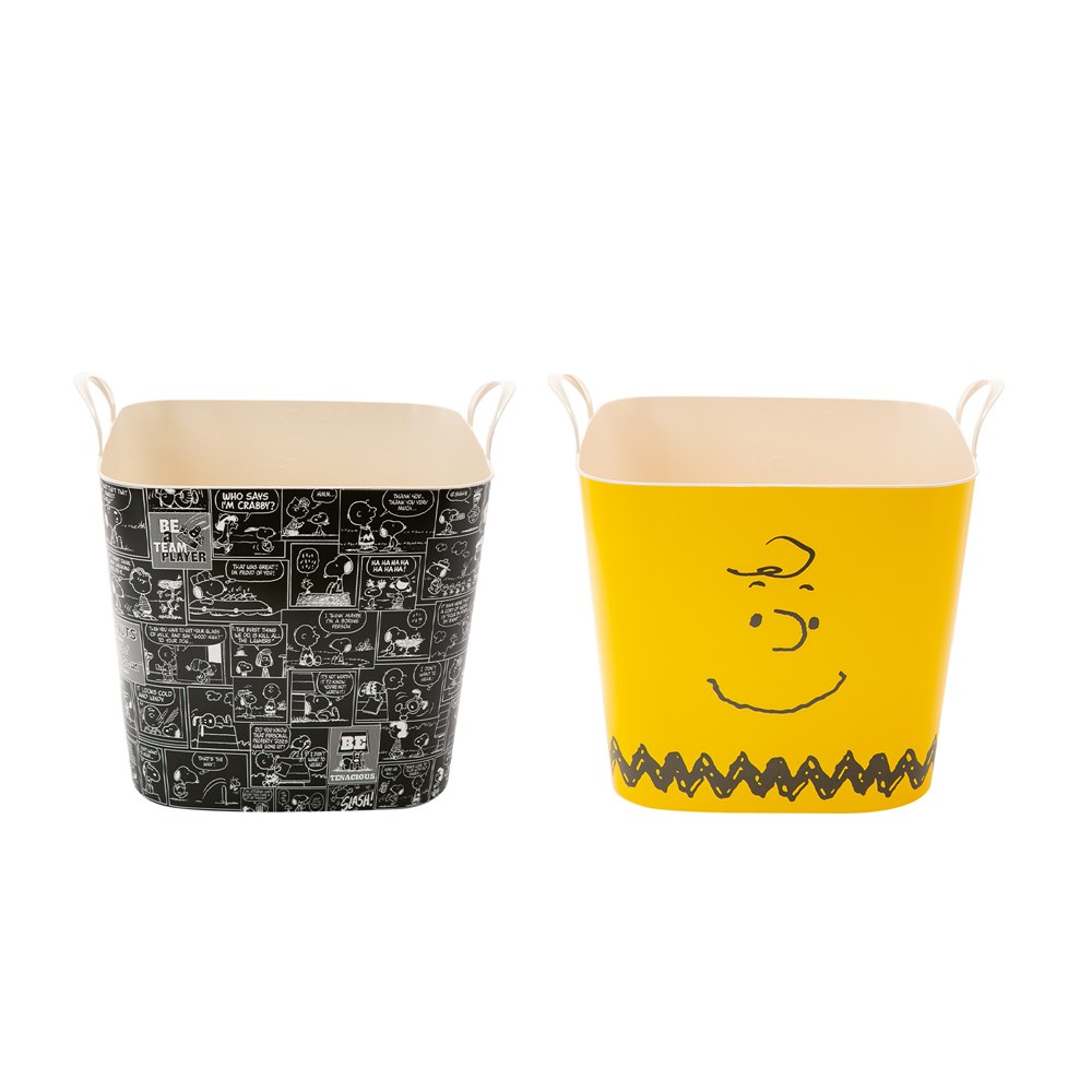 日本Stacksto X PEANUTS史努比聯名花漾籃/M/25L - PChome 24h購物