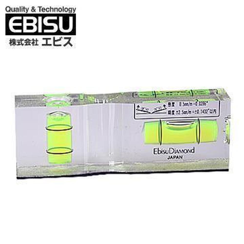 EBISU 水晶平型水平尺(附磁) ED-FLM - PChome 24h購物