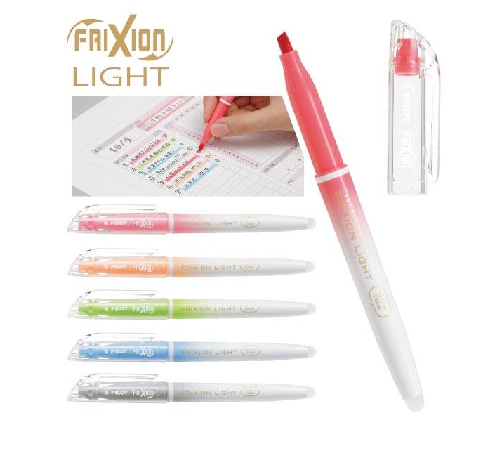 PILOT百樂 FRIXION Light 自然色系螢光魔擦筆(SFL-10SL)＊可擦拭淡色螢光筆 - PChome 24h購物