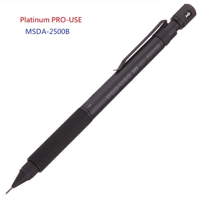 PLATINUM PRO USE自動鉛筆 黑MSDA-2500 - PChome 24h購物